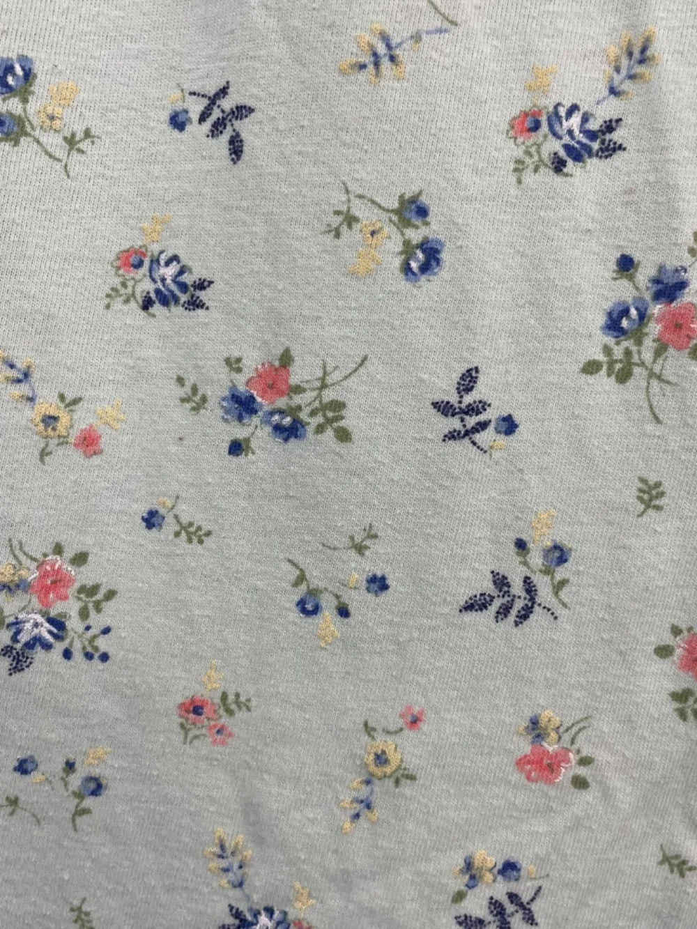 Vintage | Intimates & Sleepwear | Ditsy Floral Lace Nightdress Ribbon ...